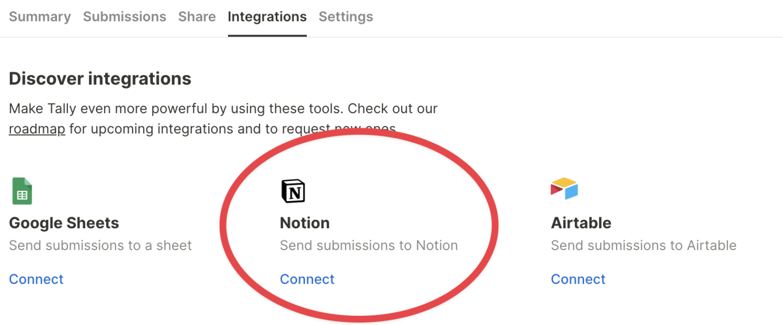 フォームビルダーTallyとNotionを連携させる方法