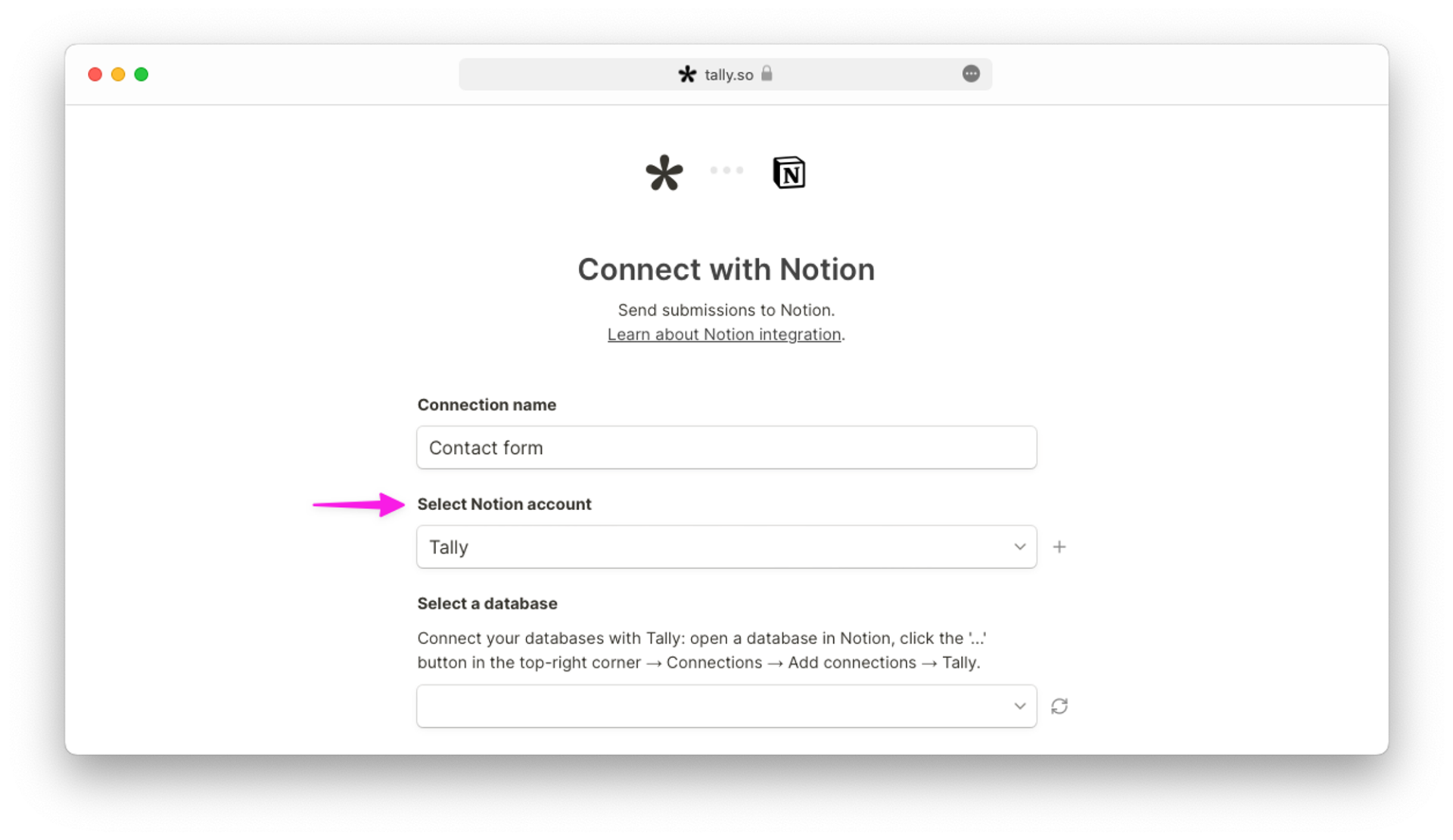 フォームビルダーTallyとNotionを連携させる方法