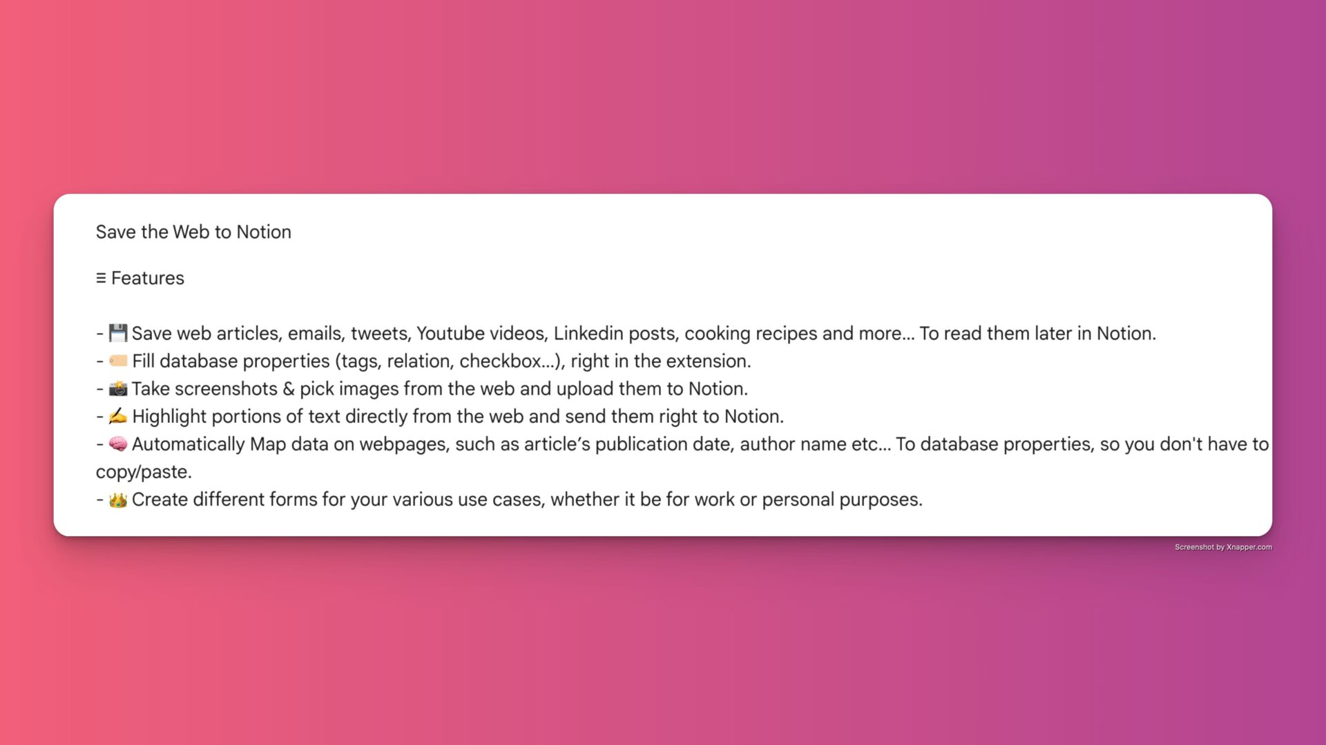 NotionへWebページを保存する拡張機能｜Save to Notion使い方